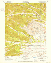 1951 Map of Red Bluff West, Tehama County, CA — High-Res | Pastmaps